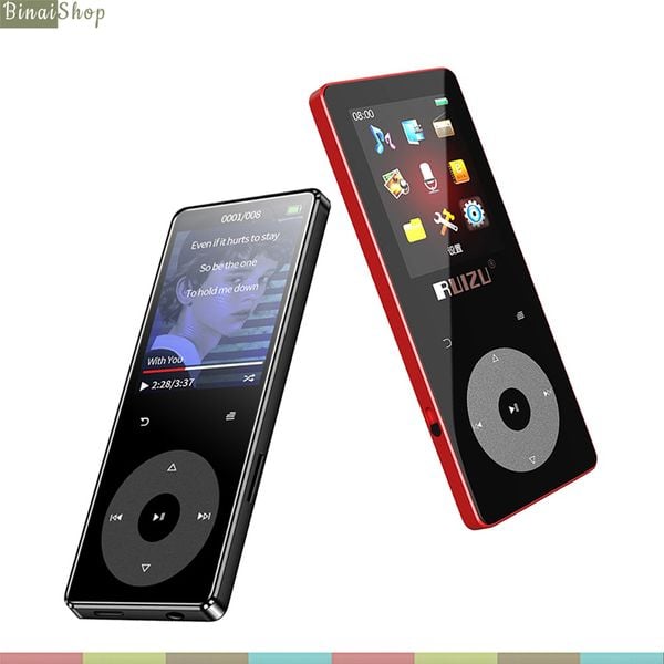 Ruizu X02B - Máy Nghe Nhạc Lossless, Bluetooth 5.0 , Loa Ngoài – BINAI
