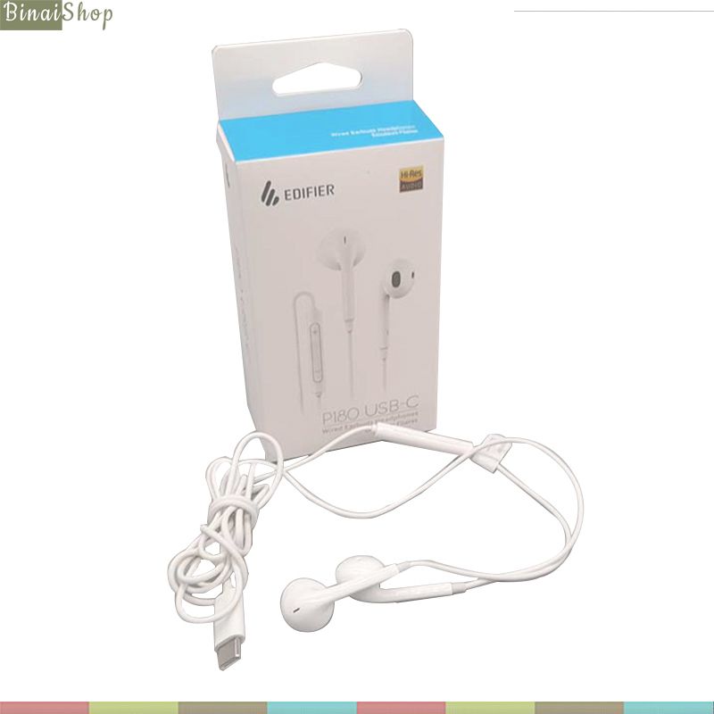 Edifier P180 USB-C - Tai Nghe Có Dây, Nghe Nhạc, Đàm Thoại, Hi-Res – BINAI
