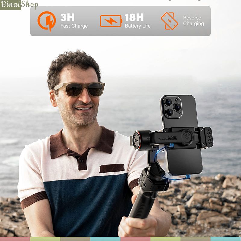 Hohem Isteady M6 / M6 KIT - Gimbal Chống Rung Cho Smartphone – BINAI