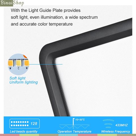 Đèn Led Godox P120C/P260C - Đèn LED Siêu Mỏng Cho Máy Ảnh, Máy Quay – BINAI