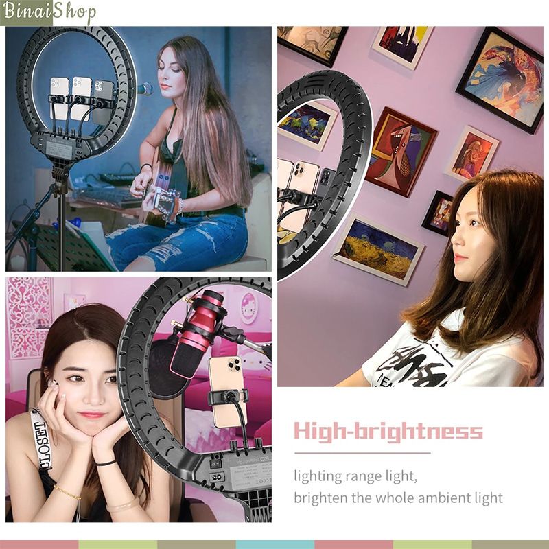 Đèn LED Ring RL21 / RL18 - Đèn Led Dành Cho Chụp Ảnh , Quay Phim – BINAI