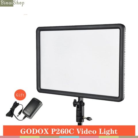 Đèn Led Godox P120C/P260C - Đèn LED Siêu Mỏng Cho Máy Ảnh, Máy Quay – BINAI