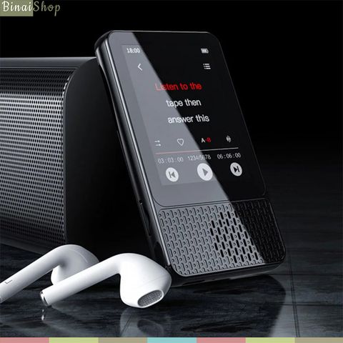 Ruizu M18 - Máy Nghe Nhạc HiFi, Loa Ngoài Lớn, Màn Hình Cảm Ứng, – BINAI