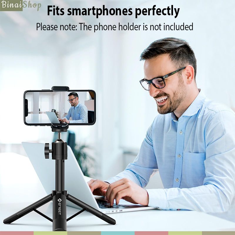 Emeet TD303 - Tripod Mini Dành Cho Webcam, Gopro – BINAI