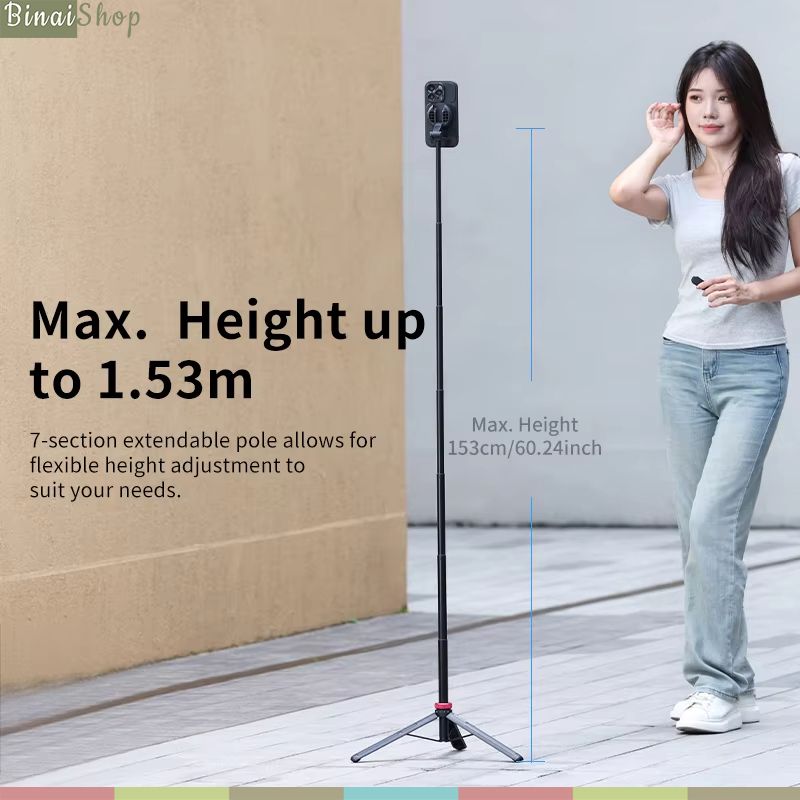 Ulanzi MT-84 - Tripod Đa Năng Cho Điện Thoại Có MagSafe, Bluetooth Rem ...