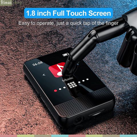 Ruizu M16 - Máy Nghe Nhạc HiFi, Bluetooth 5.0, Loa Ngoài – BINAI