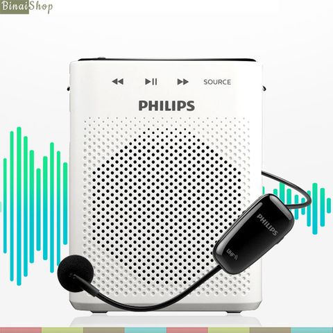 Philips SBM230 - Máy Trợ Giảng Không Dây UHF, Bluetooth, Cổng AUX – BINAI