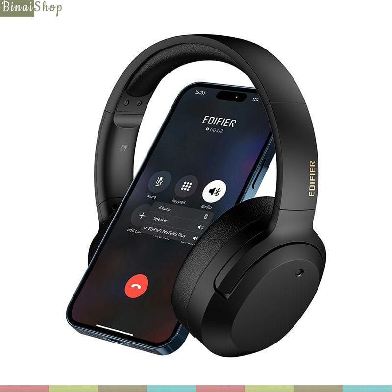 Edifier W820NB Plus - Tai nghe Bluetooth 5.2, ANC, Hi-res Wirless – BINAI