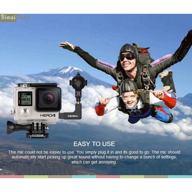 Micro đa hướng cho Gopro Comica CVM-VG05 – BINAI