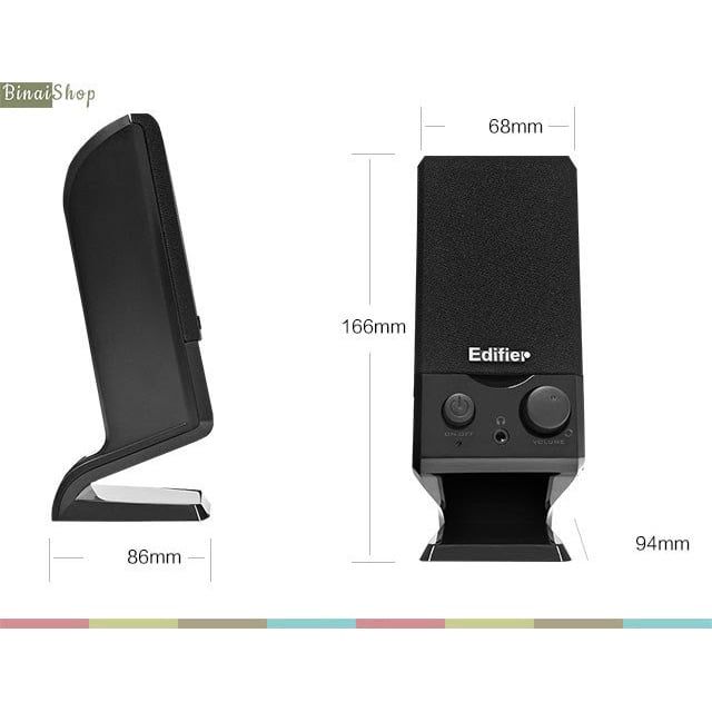 Loa vi tính 2.0 Edifier R10U (Edifier M1250) – BINAI