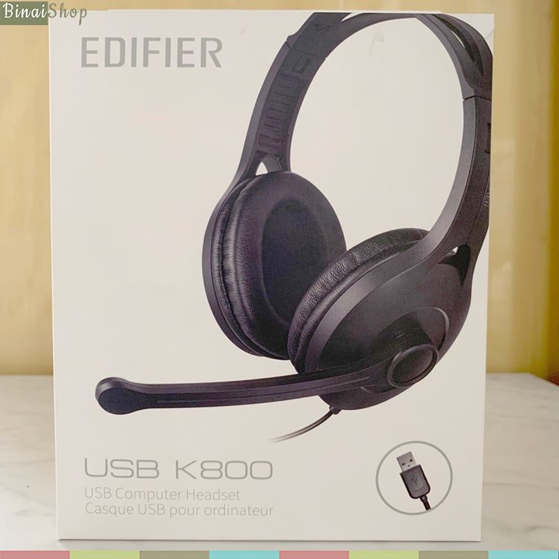 Edifier K800 - Tai Nghe Chụp Tai Kèm Micro Chống Ồn Cho Học Trực Tuyến ...
