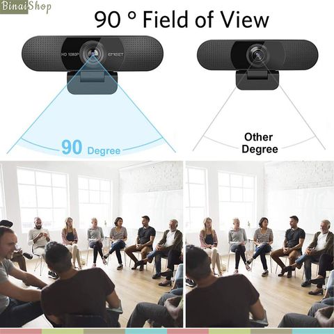 Emeet C960 / C960 4K - Webcam Họp Trực Tuyến Góc Rộng, Full HD/ 4K – BINAI