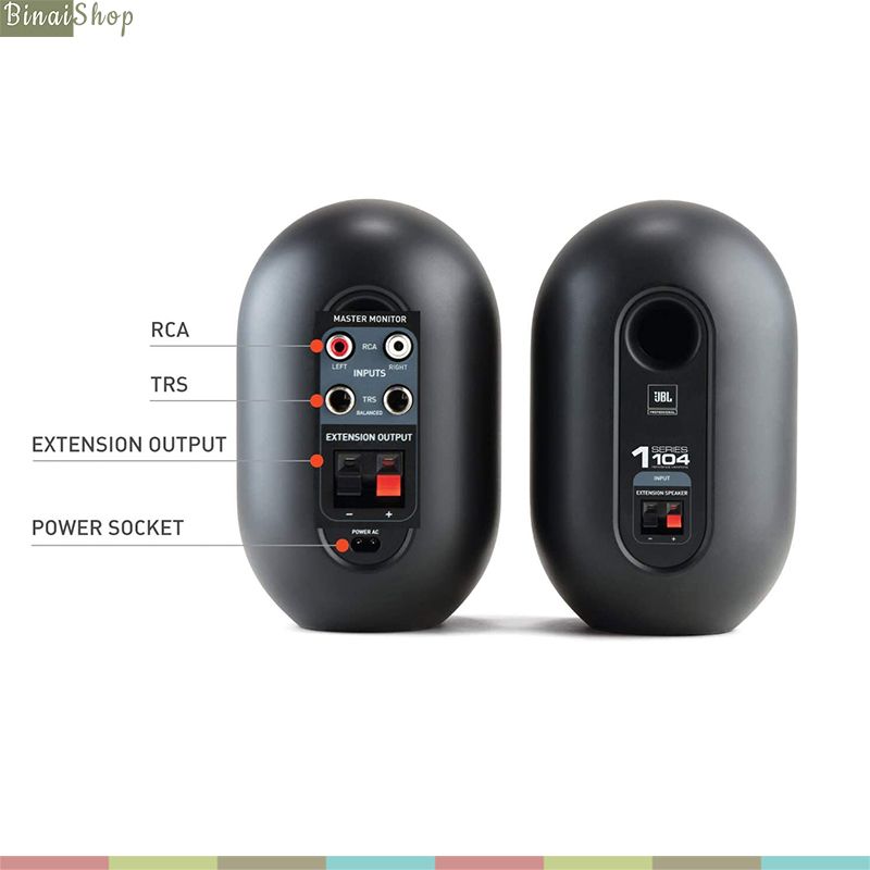 Loa kiểm âm phòng thu JBL One Series 104 – BINAI