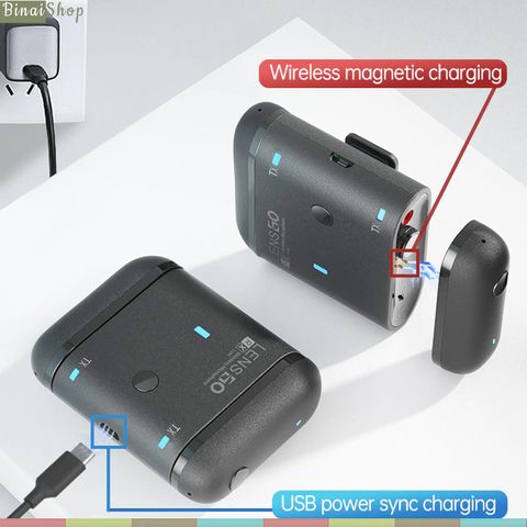 Lensgo 318C II - Micro Cài Áo Không Dây 2.4GHz – BINAI