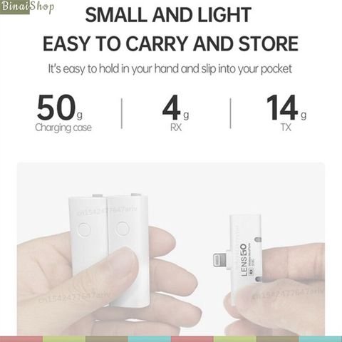 Lensgo LWM-518C - Micro Cài Áo Không Dây 2.4GHz, Thu Âm Cho Điện Thoại ...