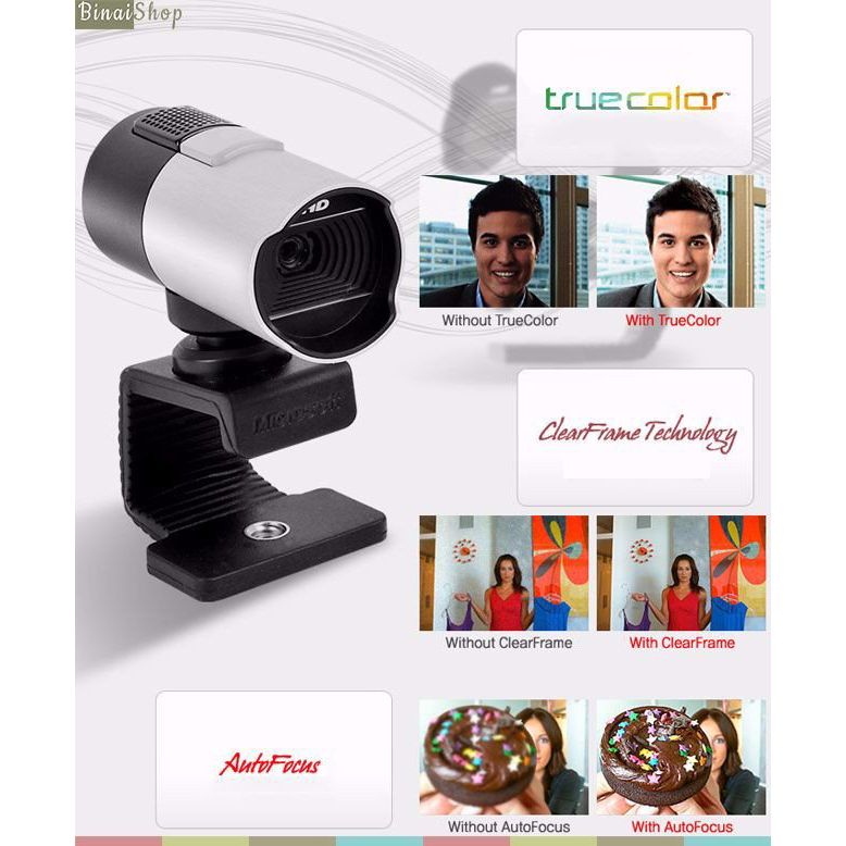 Webcam Máy tính 1080p Microsoft Lifecam Studio – BINAI