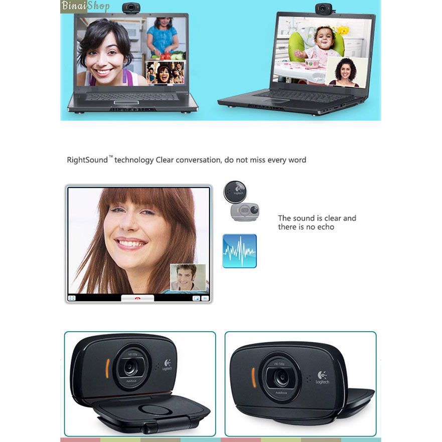 Webcam HD720P Logitech C525 – BINAI