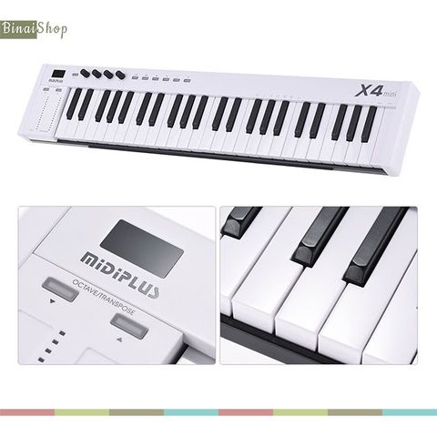 Keyboard nhạc điện tử MidiPlus x4 Mini – BINAI