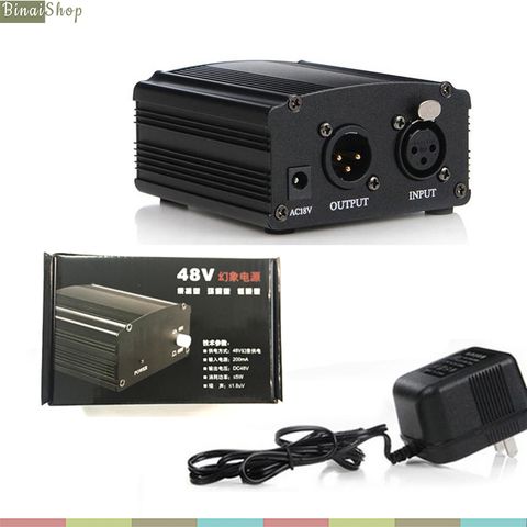 Phantom Power 48V - Nguồn Cung Cấp 48V Cho Micro Condenser – BINAI