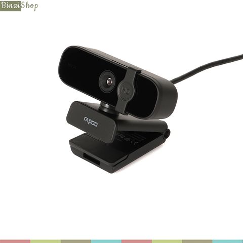 Rapoo C280 - Webcam Họp Trực Tuyến Tự Động Lấy Nét 2K, Góc Rộng 85° – BINAI