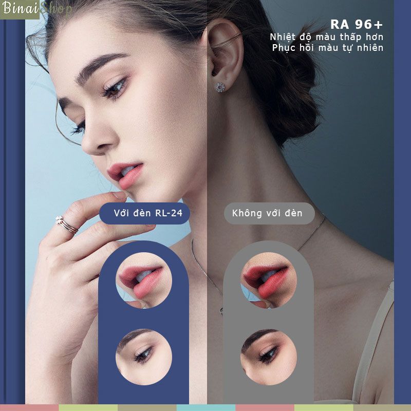 RL-24 - Đèn LED Panel Kích Thước 24 Inch cho Vlog, Studio, Livestream ...