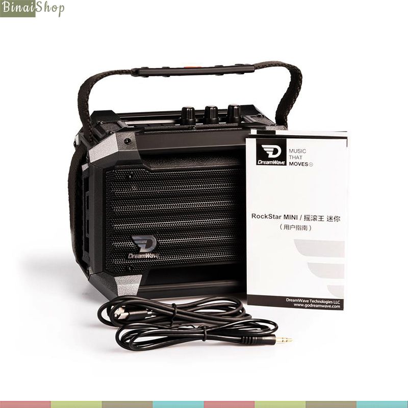 DreamWave ROCKSTAR Mini - Loa Outdoor Bluetooth 5.0, Công Suất 40W – BINAI