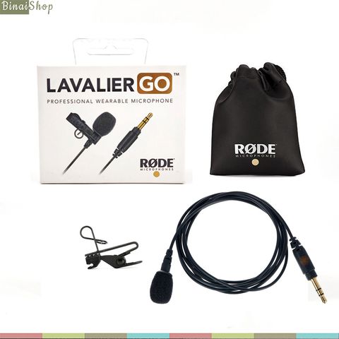Rode Lavalier Go - Micro Cài Áo Chuyên Dụng Cho Wireless GO, Máy Ảnh ...