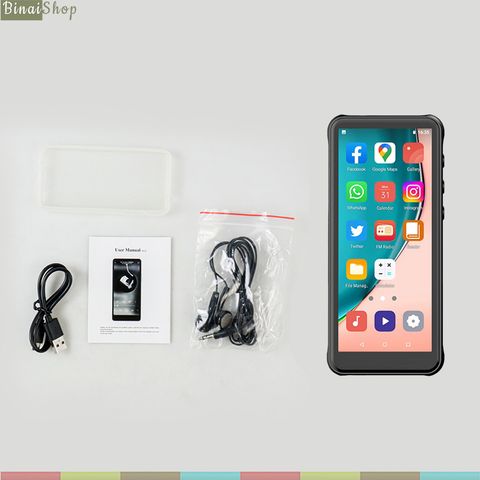 Ruizu Z80 - Máy Nghe Nhạc Kết Nối Wifi, Bluetooth, Android 8.1 – BINAI