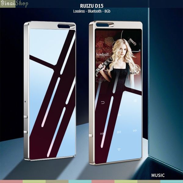 Ruizu D15 - Máy nghe nhạc Hifi 2019 (8Gb - Bluetooth) – BINAI