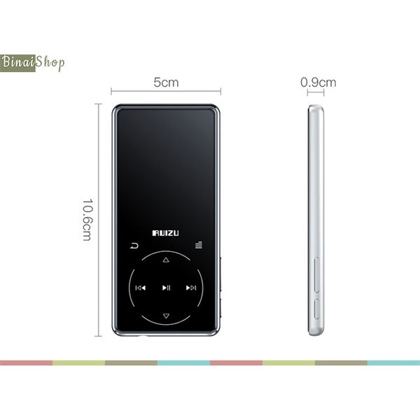 Máy nghe nhạc Lossless Bluetooth 4.1 Ruizu D16 – BINAI