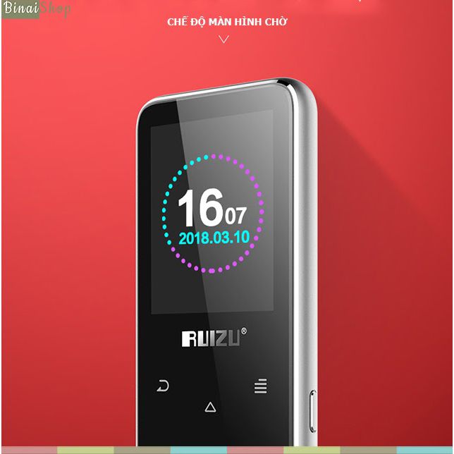 Máy nghe nhạc Lossless HiFi Ruizu X16 – BINAI