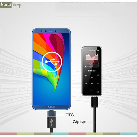 Máy nghe nhạc Lossless HiFi Ruizu X16 – BINAI