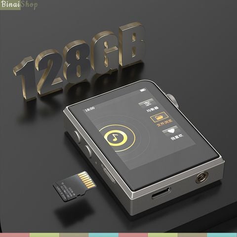 Ruizu A58 - Máy Nghe Nhạc Hifi, Màn Hình Cảm Ứng – BINAI