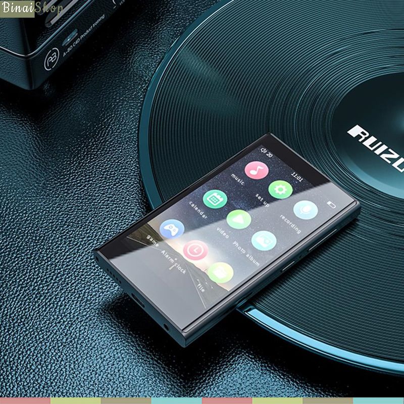 Ruizu H10 - Máy Nghe Nhạc Buetooth 5.0, Xem Phim Full HD (16GB) – BINAI