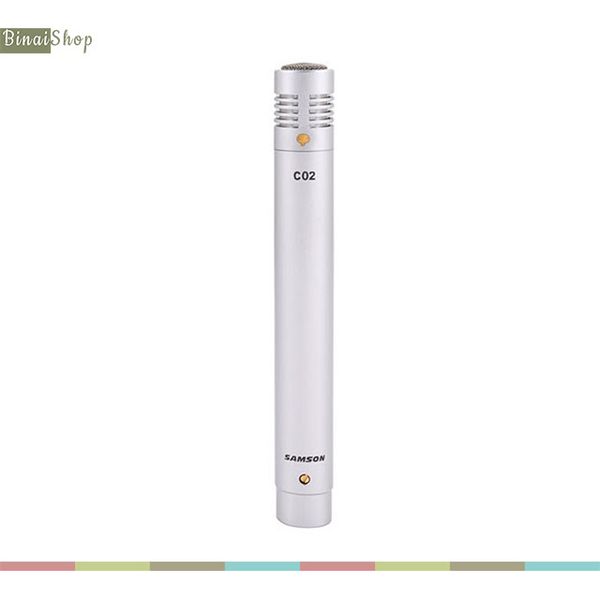 Micro thu âm nhạc cụ cho nhà thờ, sân khấu - Samson C02 – BINAI