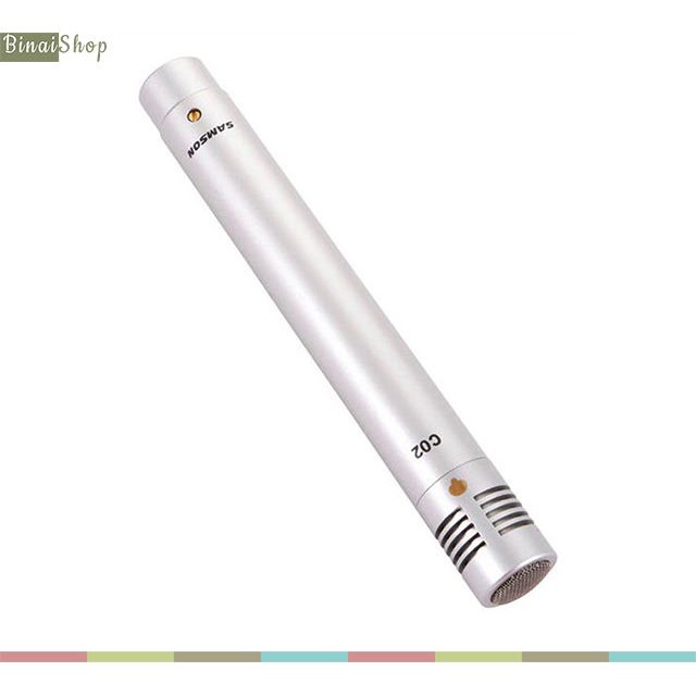 Micro thu âm nhạc cụ cho nhà thờ, sân khấu - Samson C02 – BINAI