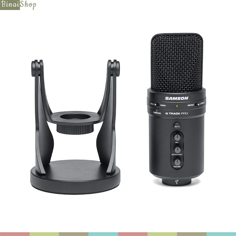 Samson G-track Pro - Micro USB thu âm chuyên dụng cho Streamer – BINAI