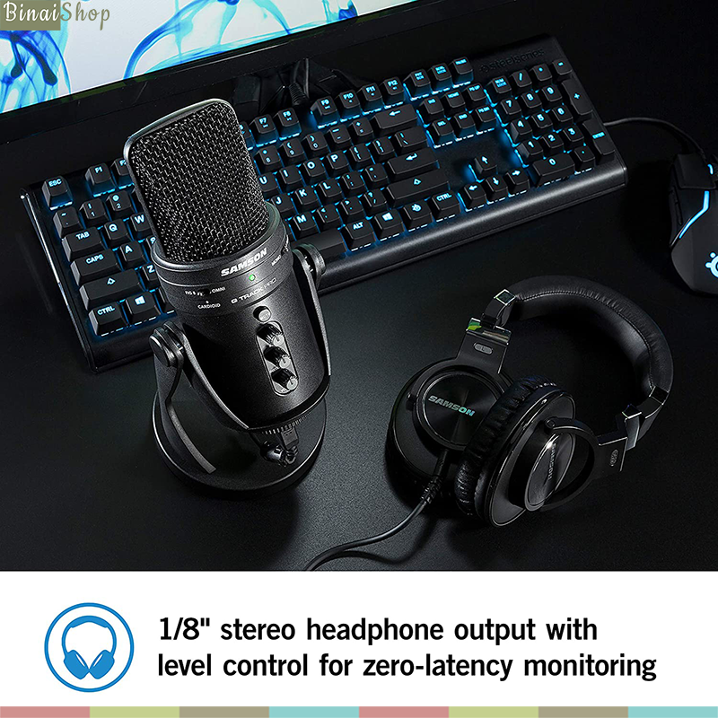 Samson G-track Pro - Micro USB thu âm chuyên dụng cho Streamer – BINAI