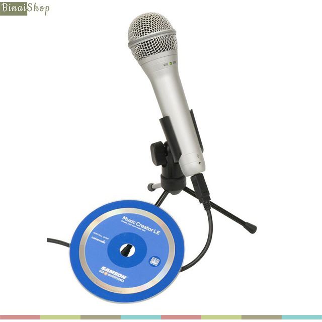 Micro thu âm Dynamic USB Samson Q1U – BINAI