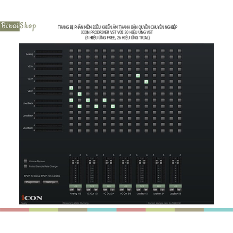 Soundcard thu âm USB có hiệu ứng âm thanh ảo ICON Utrack VST – BINAI