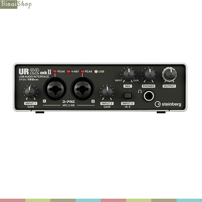Steinberg UR22 MKII - Sound Card Thu Âm Chuyên Nghiệp, Karaoke Online ...