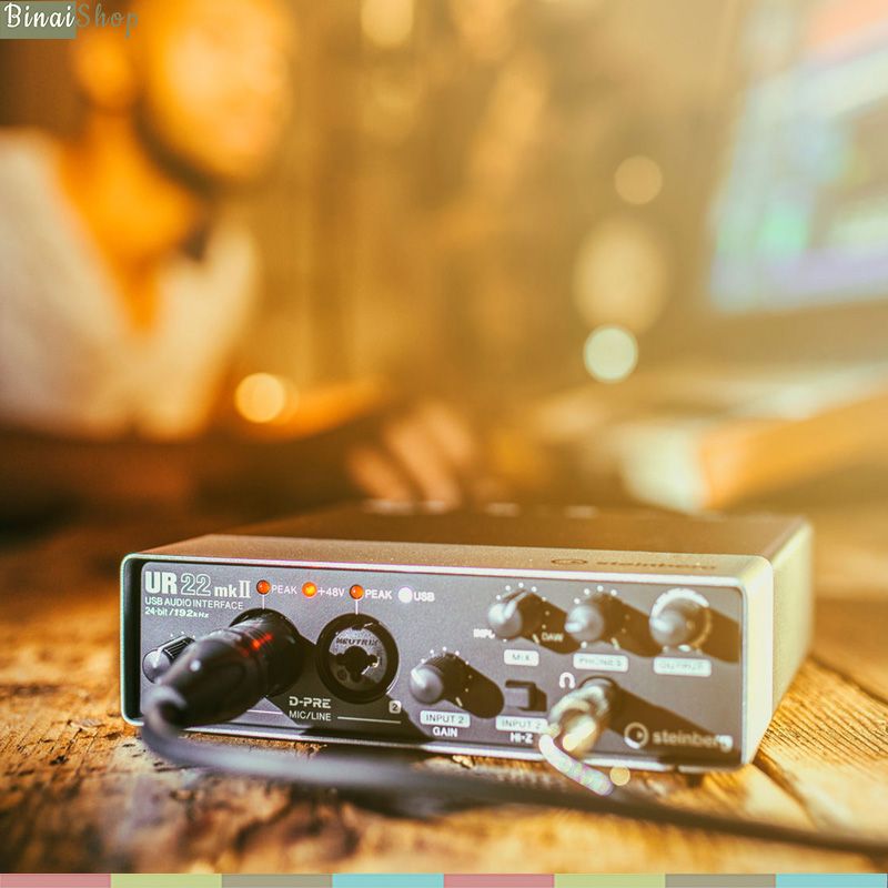 Steinberg UR22 MKII - Sound Card Thu Âm Chuyên Nghiệp, Karaoke Online ...