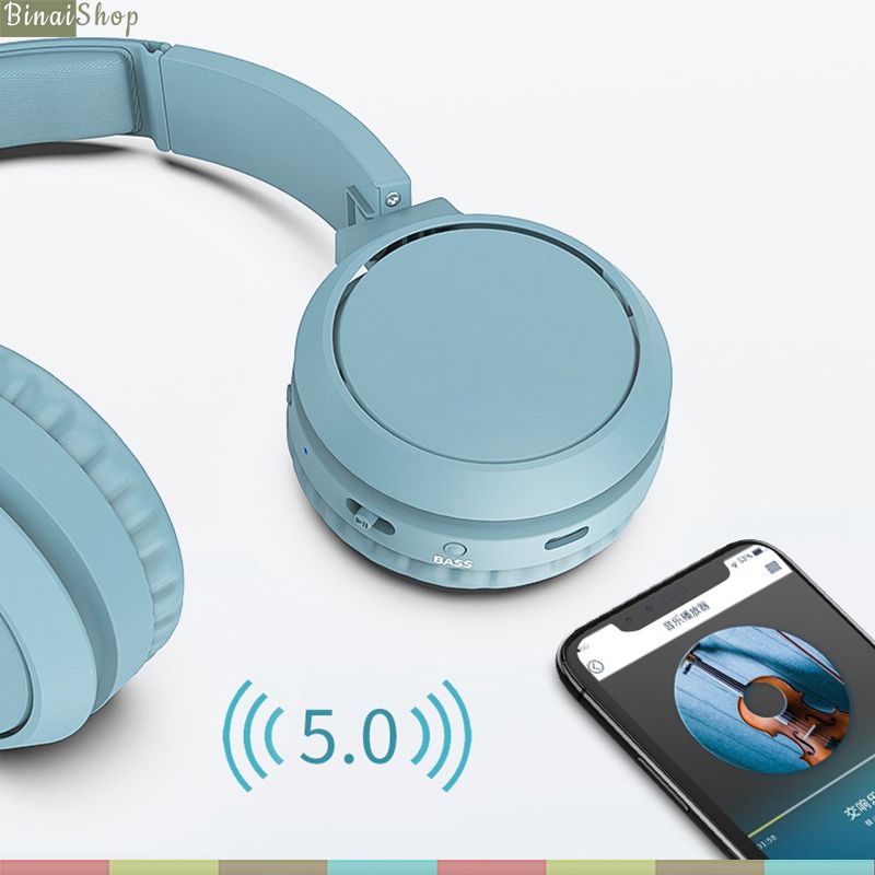 Philips TAH4205 - Tai Nghe Over-Ear, Bluetooth 5.0, Hỗ Trợ Đàm Thoại – BINAI