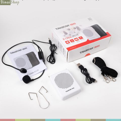 Takstar E126A - Máy Trợ Giảng Công Suất 8W Cho Giảng Dạy, Bán Hàng – BINAI