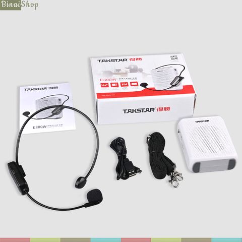 Takstar E300W - Máy Trợ Giảng Không Dây UHF, Kết Nối Bluetooth – BINAI