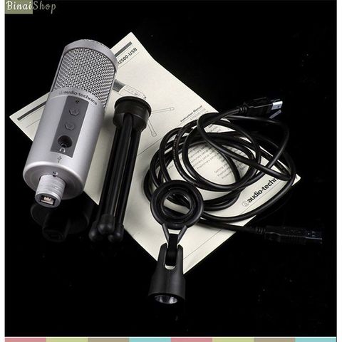 Micro thu âm condenser Audio-Technica ATR2500-USB – BINAI