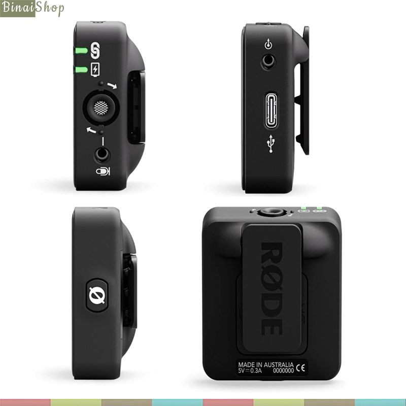 Rode Wireless ME - Micro Cài Áo Không Dây 2.4GHz, Cho Nhiều Thiết Bị ...