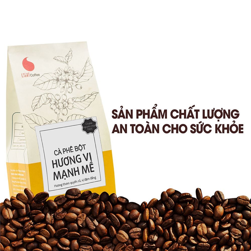 Light Coffee - Cà phê nguyên chất 100% - Hương vị mạnh mẽ - 500gr ...