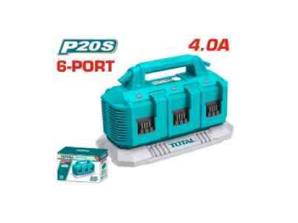 Sạc 6 Cổng Thông Minh Total TFCLI2064 – Sạc Nhanh 20V/4A Chính Hãng ...