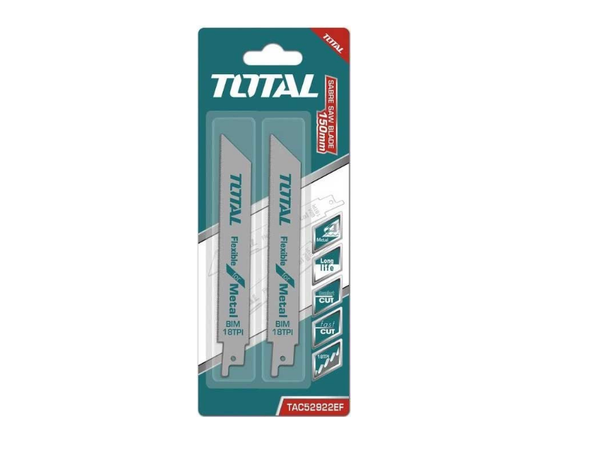 Bộ lưỡi cưa kiếm (cưa kim loại) TOTAL TAC52922EF - Himarket.vn